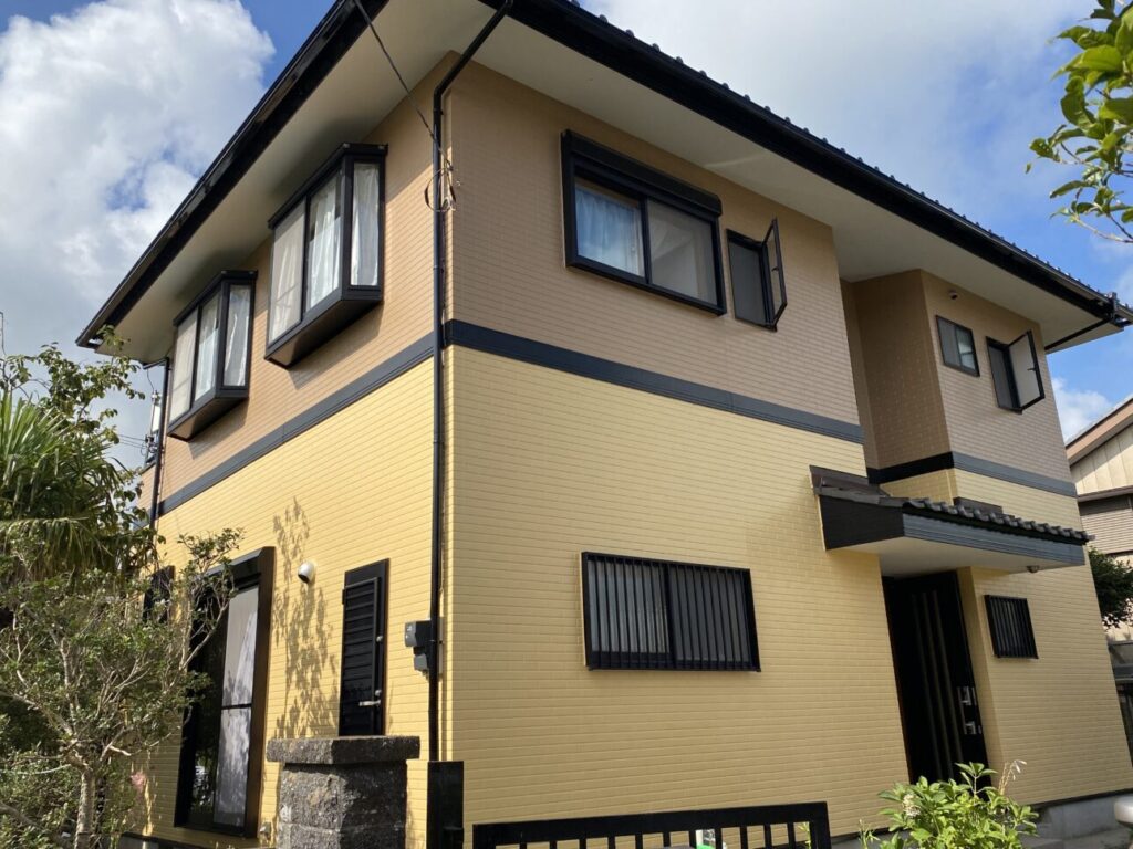 無機塗装 ND-281、ND-343 ツートン仕上げ | 塗装屋ぬりべえ