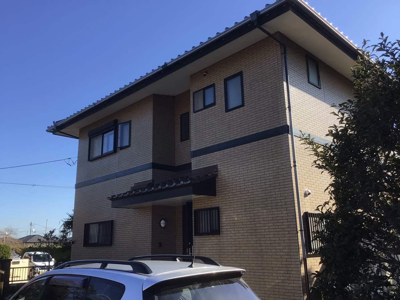 無機塗装 ND-281、ND-343 ツートン仕上げ | 塗装屋ぬりべえ